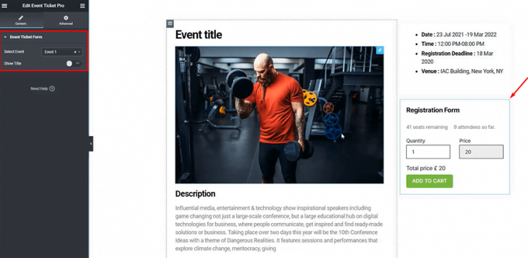 How to Create a WordPress Event Details Page Using Elementor + Eventin
